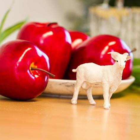BILLY GOAT Figurine Figures Large Miniature Farm Figurines Realistic ...