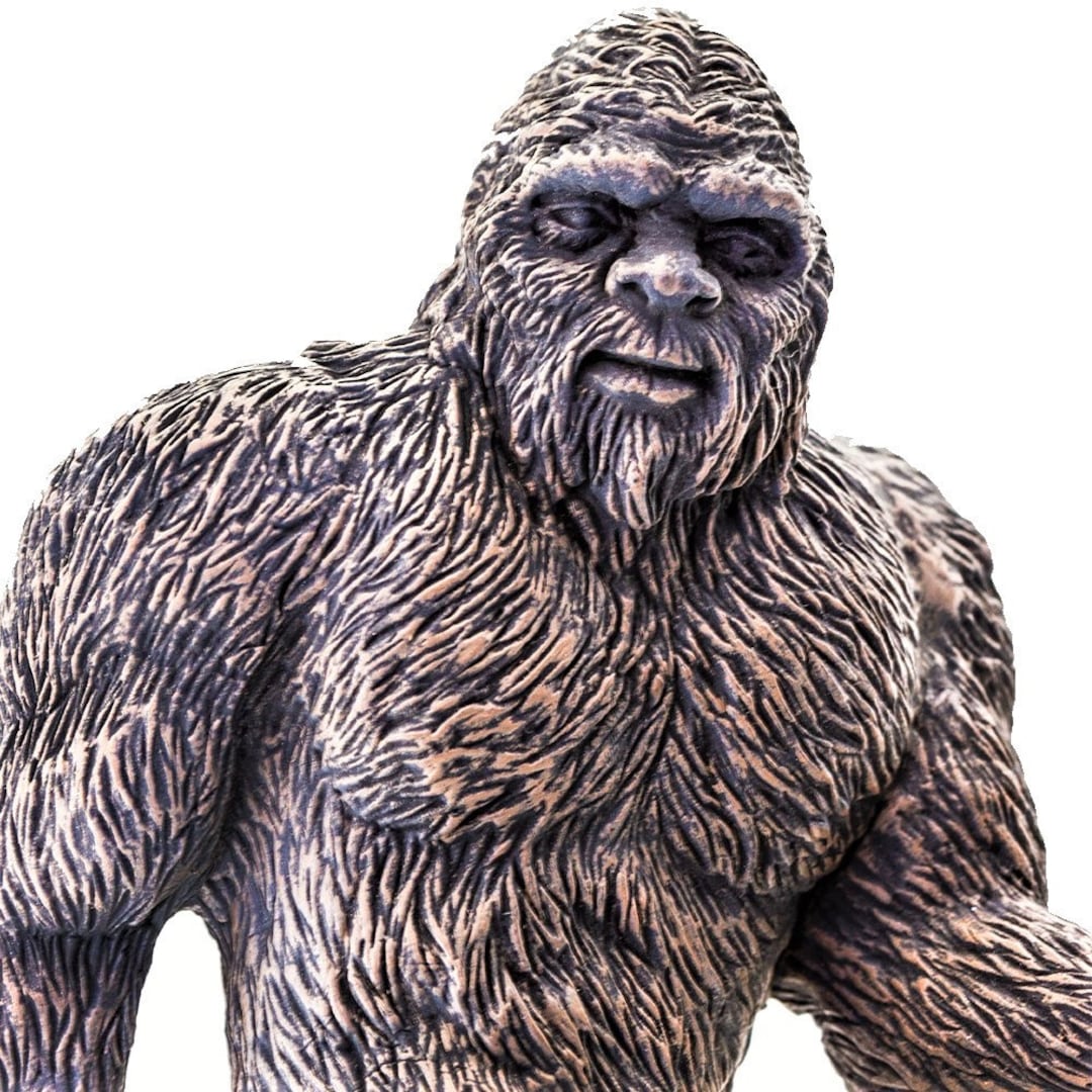 BIGFOOT FIGURINE Large Miniature 5" Safari LTD Figures Figurines Plastic Animal Craft Ideas ...