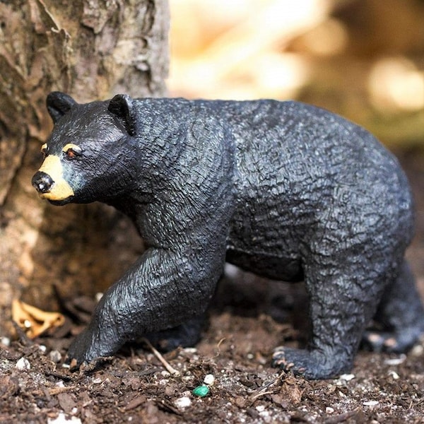Black Bear Figurine - Etsy