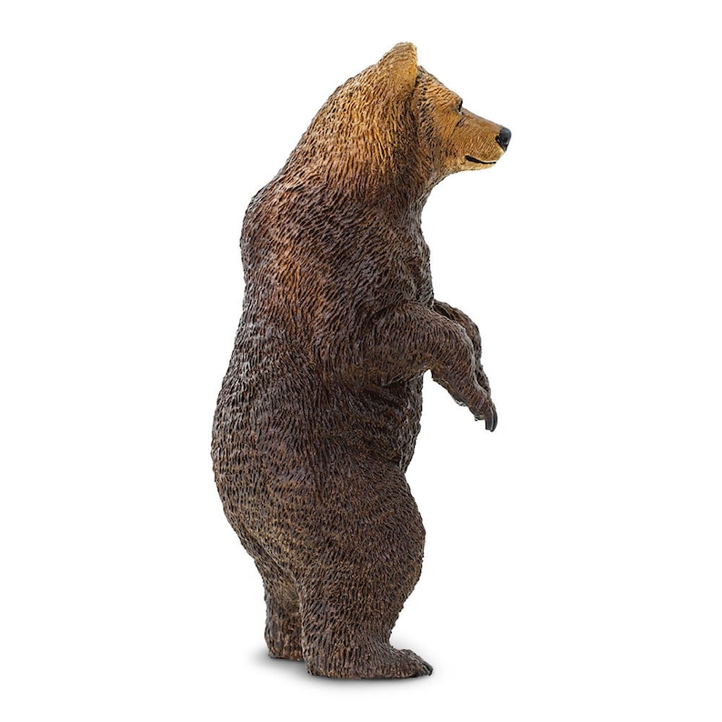 GRIZZLY BEAR Standing Figurine Figures Large Miniature Figurines ...