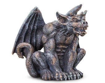 Miniature Gargoyle Statue - Etsy