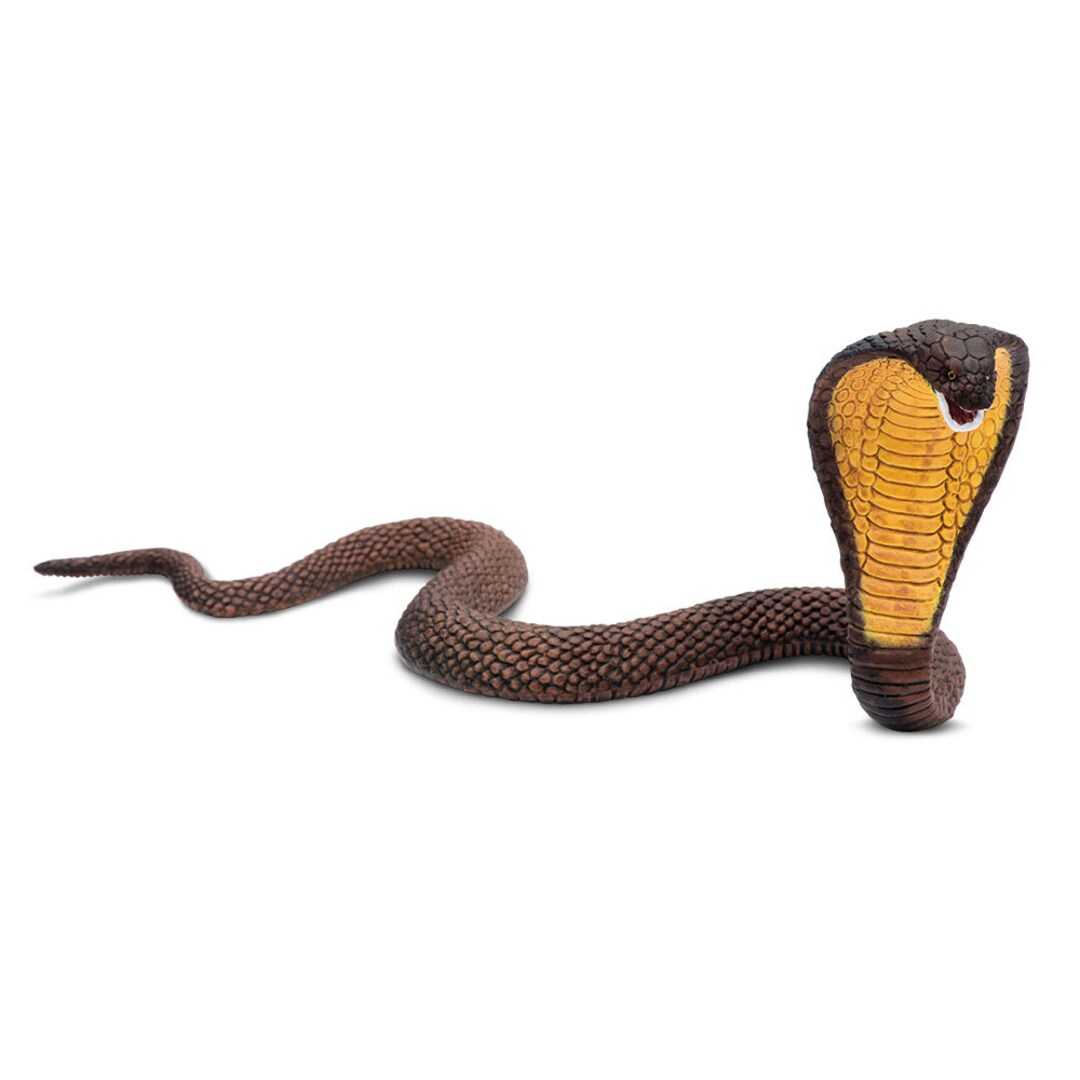 COBRA Snake Figurine Figures Large Miniature Figurines Plastic Animal ...