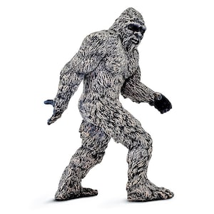 BIGFOOT FIGURINE Large Miniature 5" Safari LTD Figures Figurines ...