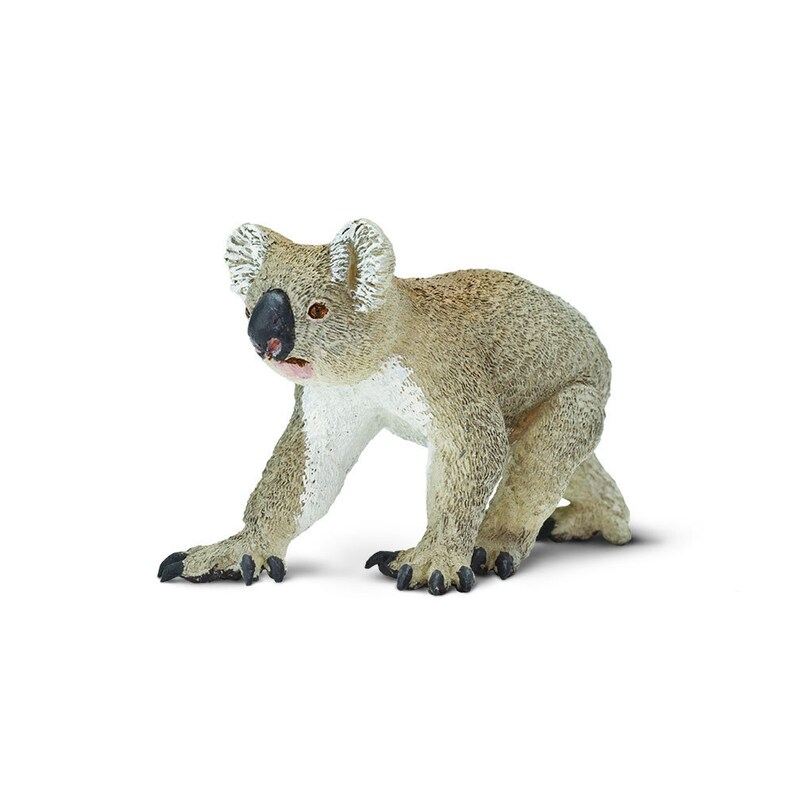 MINIATURE KOALA: Figure for Crafts Figurine Plastic Animal - Etsy