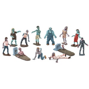 MINIATURE ZOMBIE Figurine Figure Fairy Garden Dollhouse Diorama ...