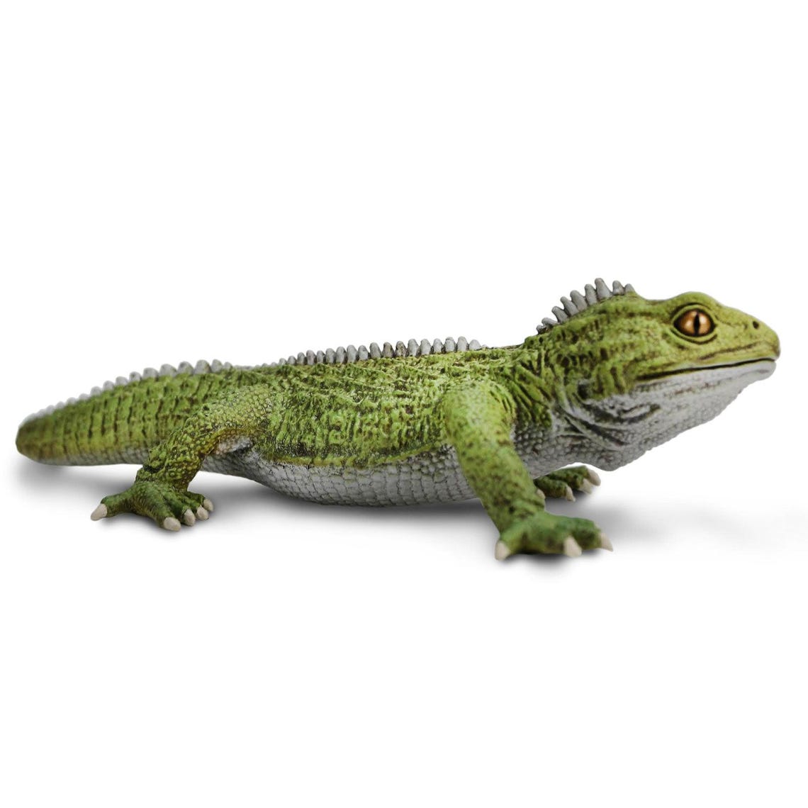 TUATARA REPTILE Figurine Figures Large Miniature Figurines Plastic ...