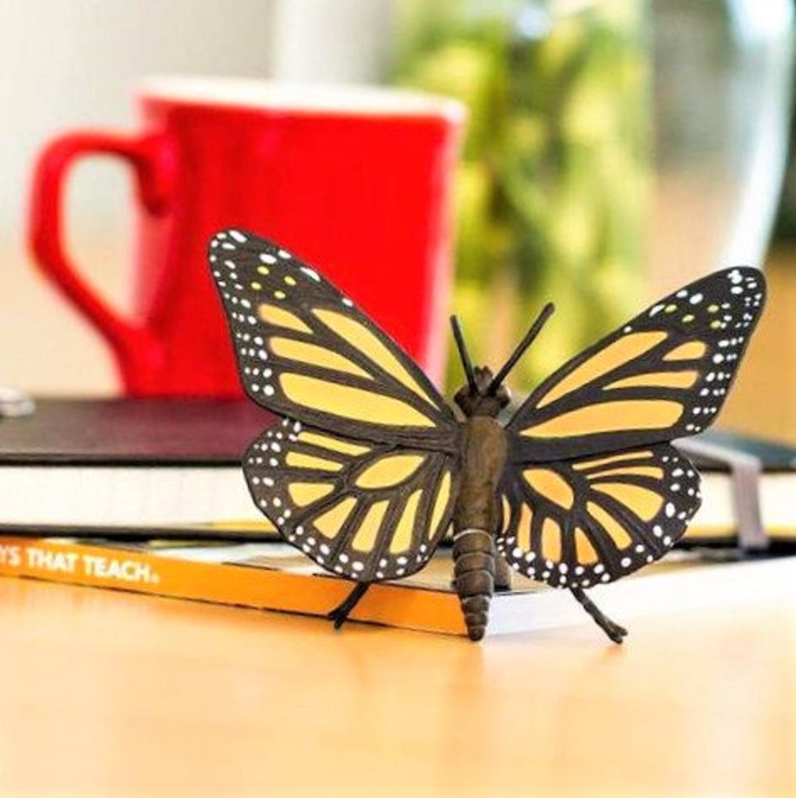 MONARCH BUTTERFLY Animal Figurines Figures Large Miniature | Etsy