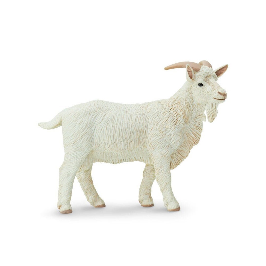BILLY GOAT Figurine Figures Large Miniature Farm Figurines Realistic ...