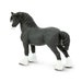 HORSE FIGURE Shire Stallion Large Realistic Miniature Figurines Plastic ...
