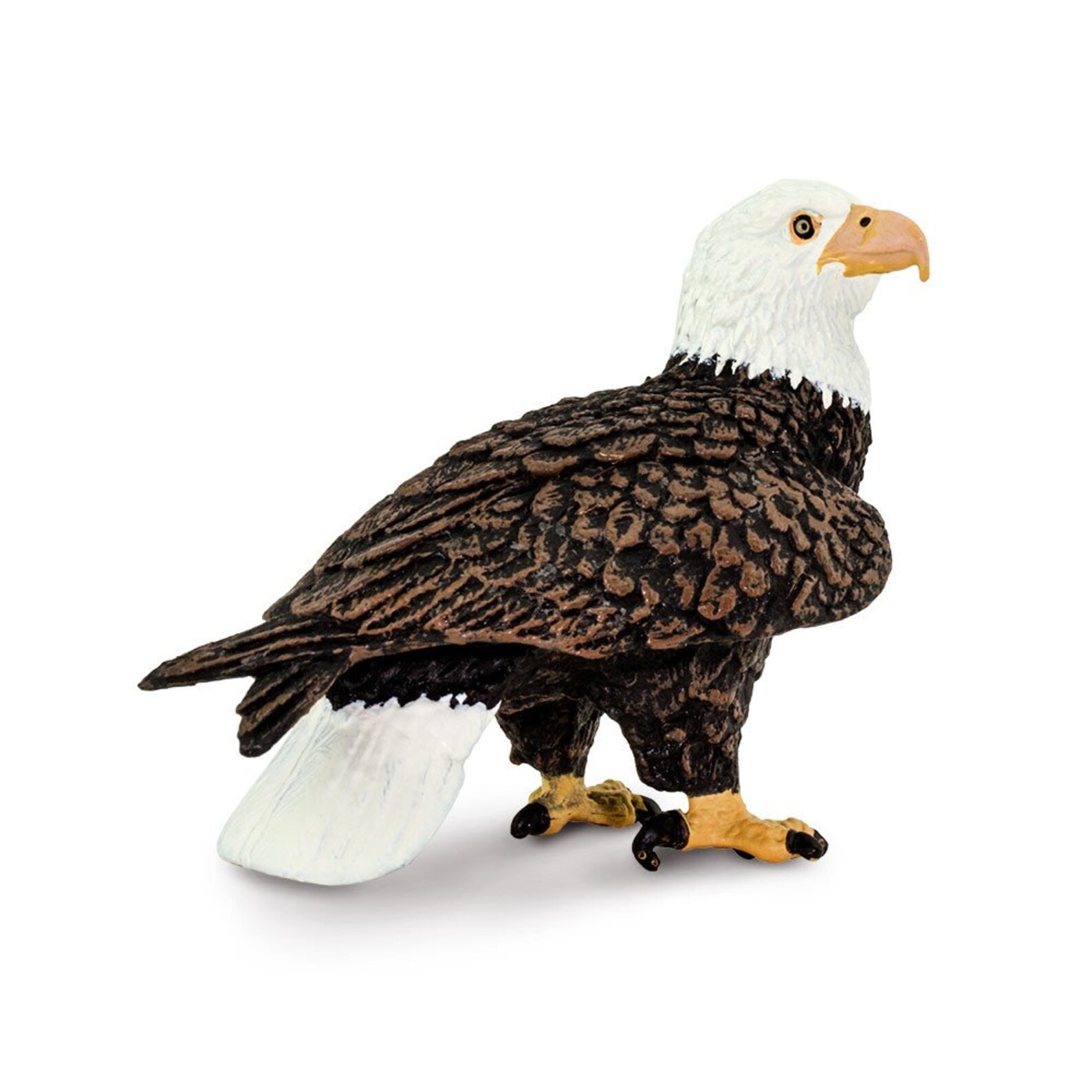 BALD EAGLE Bird Animal Figurine Figure Large Miniature Figurines ...