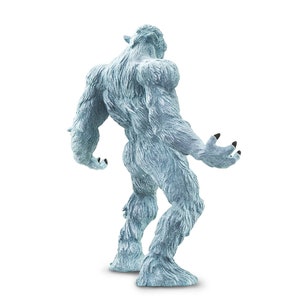 YETI MINIATURE Large Figurine Safari LTD Figures Plastic Abominable ...