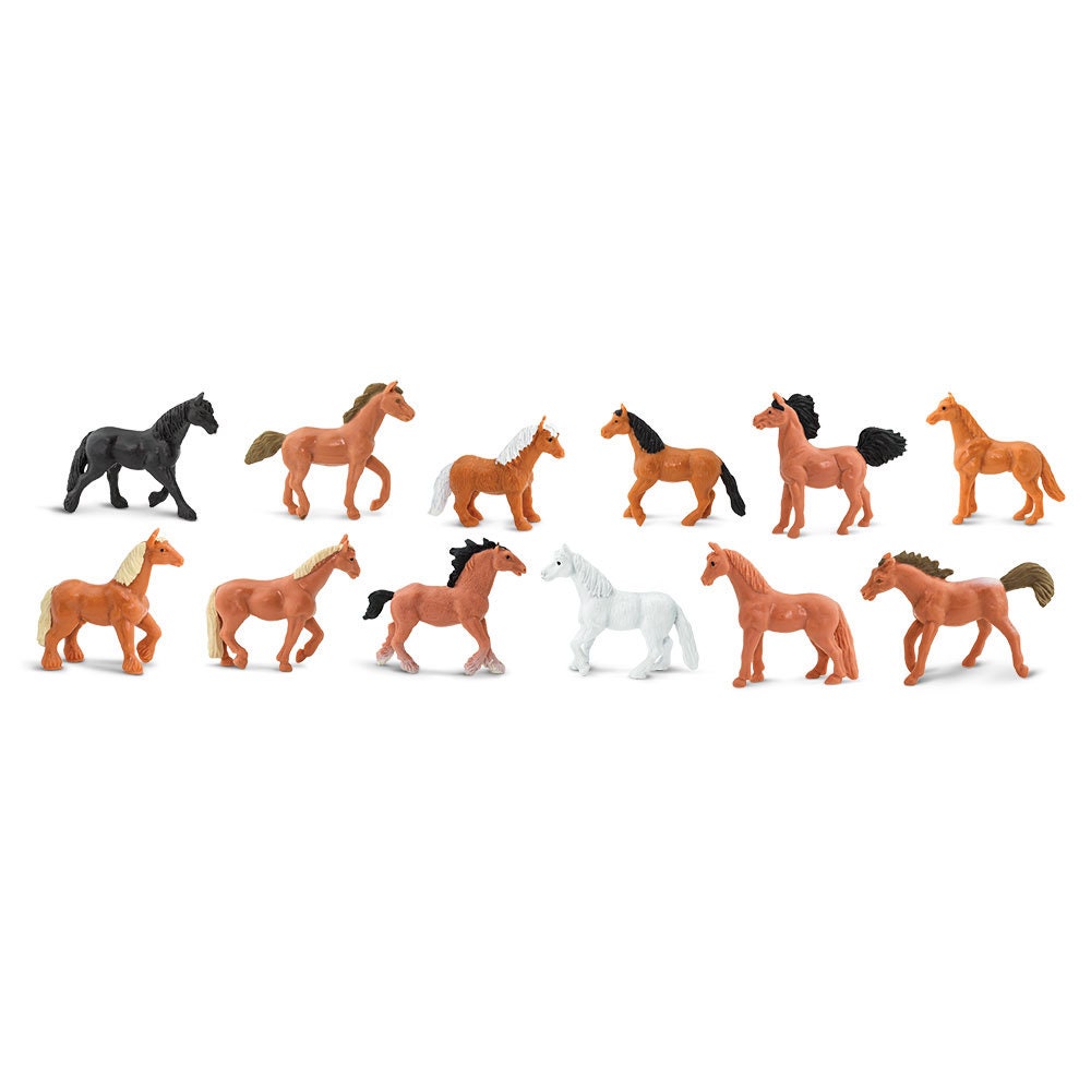 MINIATURE HORSE Figurine Figure Fairy Garden Dollhouse Diorama ...