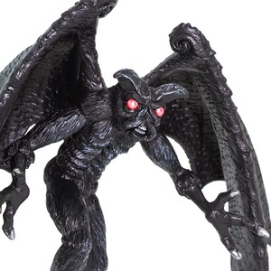 MOTHMAN FIGURINE Large Miniature Safari LTD Figures Figurines Plastic ...