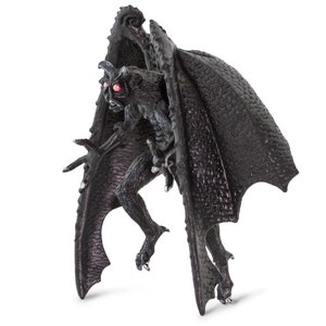 MOTHMAN FIGURINE Large Miniature Safari LTD Figures Figurines Plastic ...