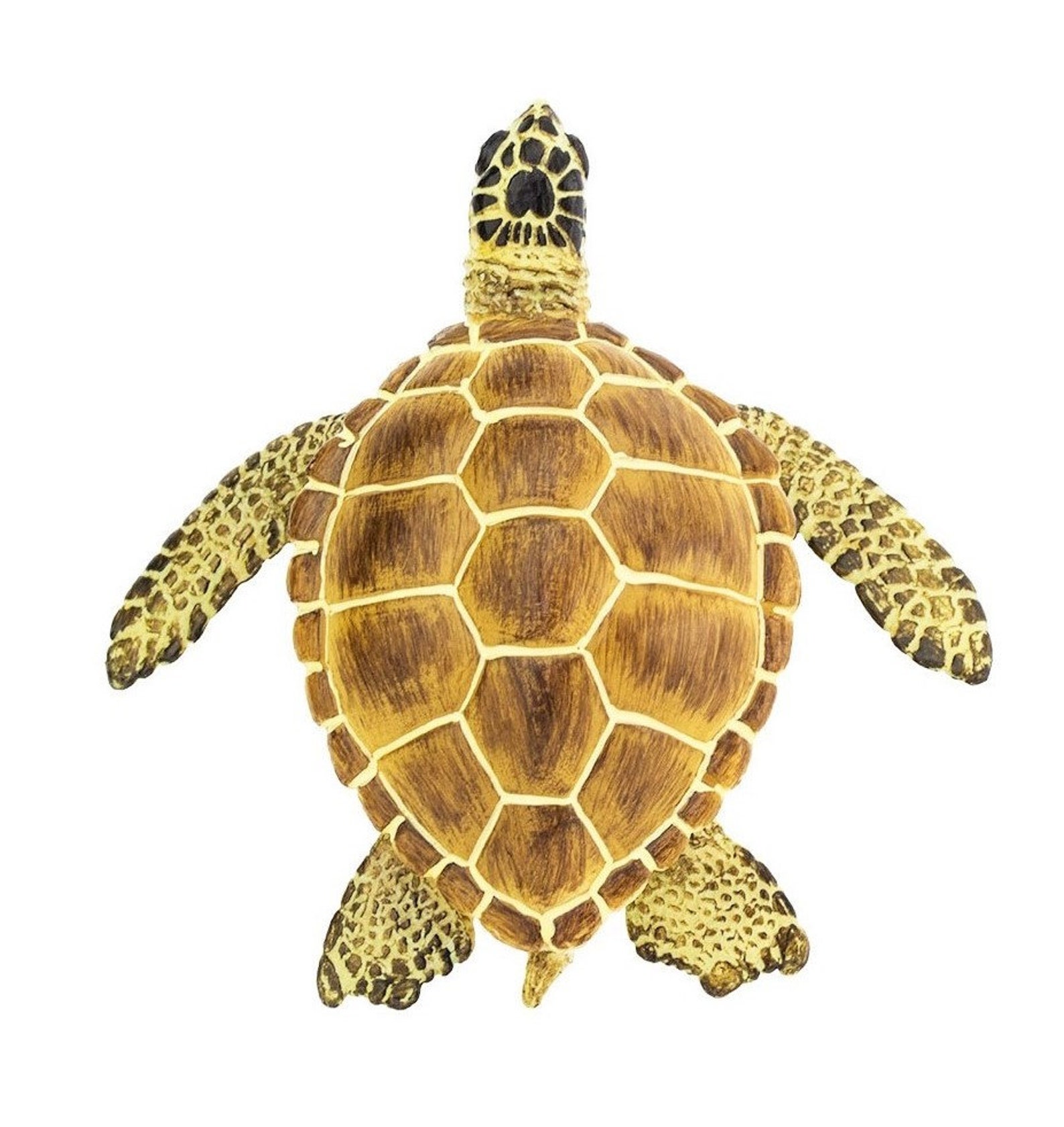 LOGGERHEAD TURTLE Figurine Figures Large Miniature Figurines | Etsy