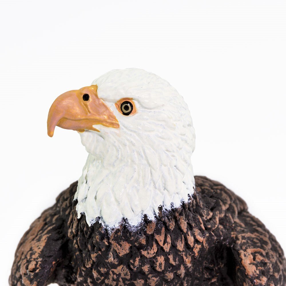 BALD EAGLE Bird Animal Figurine Figure Large Miniature Figurines ...