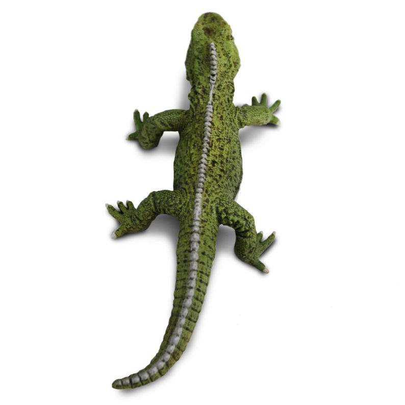TUATARA REPTILE Figurine Figures Large Miniature Figurines Plastic ...