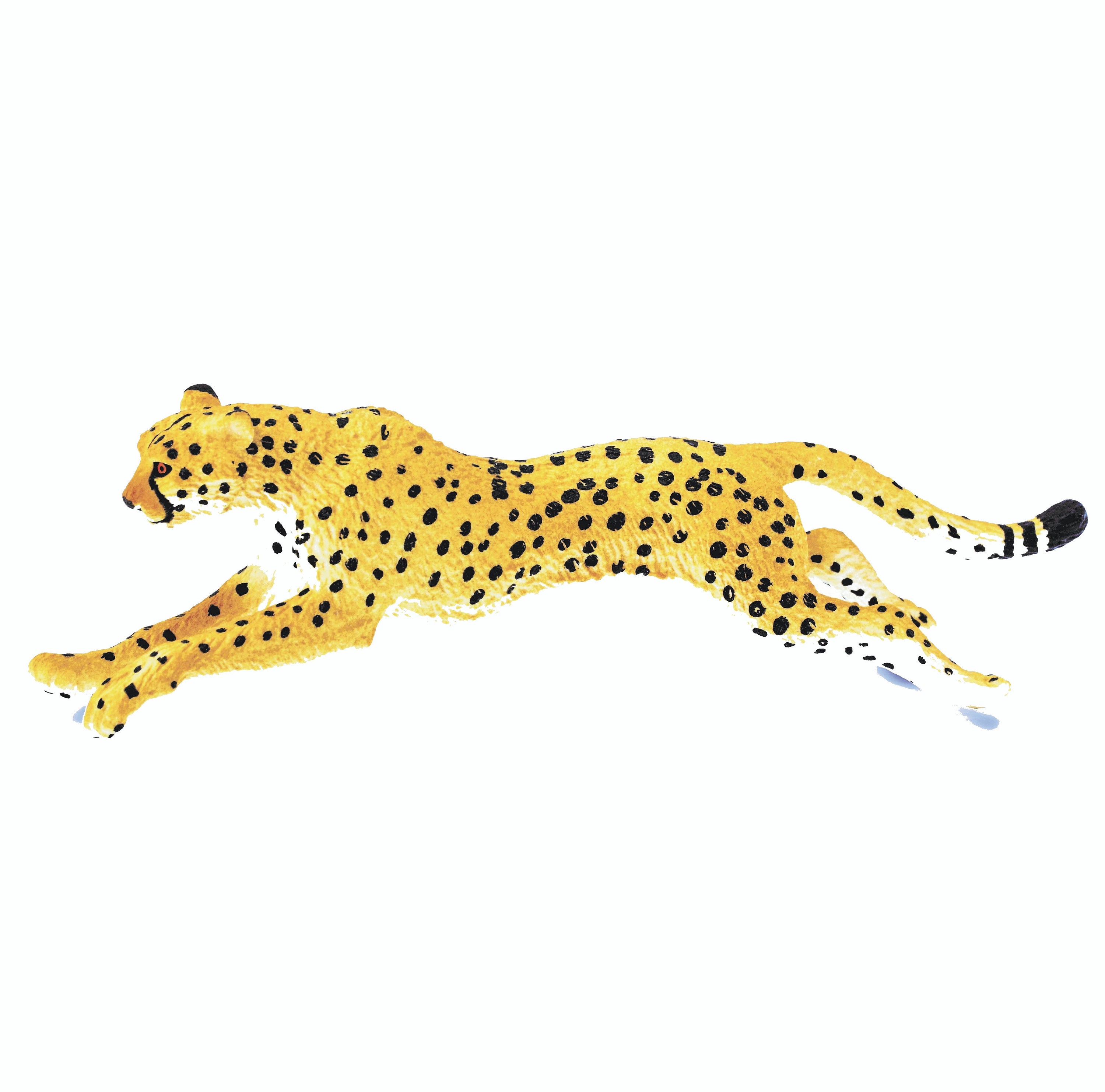 CHEETAH Figure Figurine Large Miniature Figurines Plastic - Etsy
