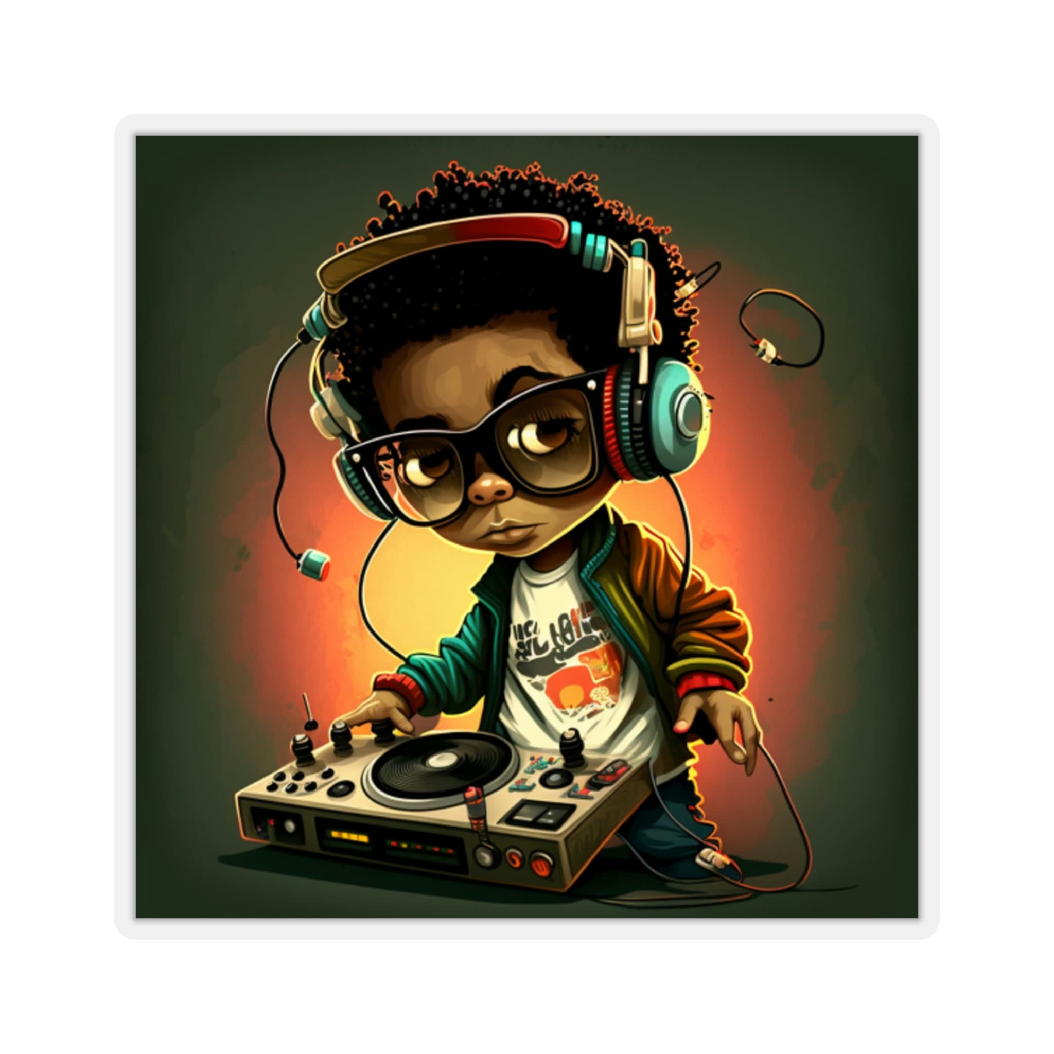 DJ Sticker, DJ Gift, House Music Sticker, House Music Gift, House Music ...