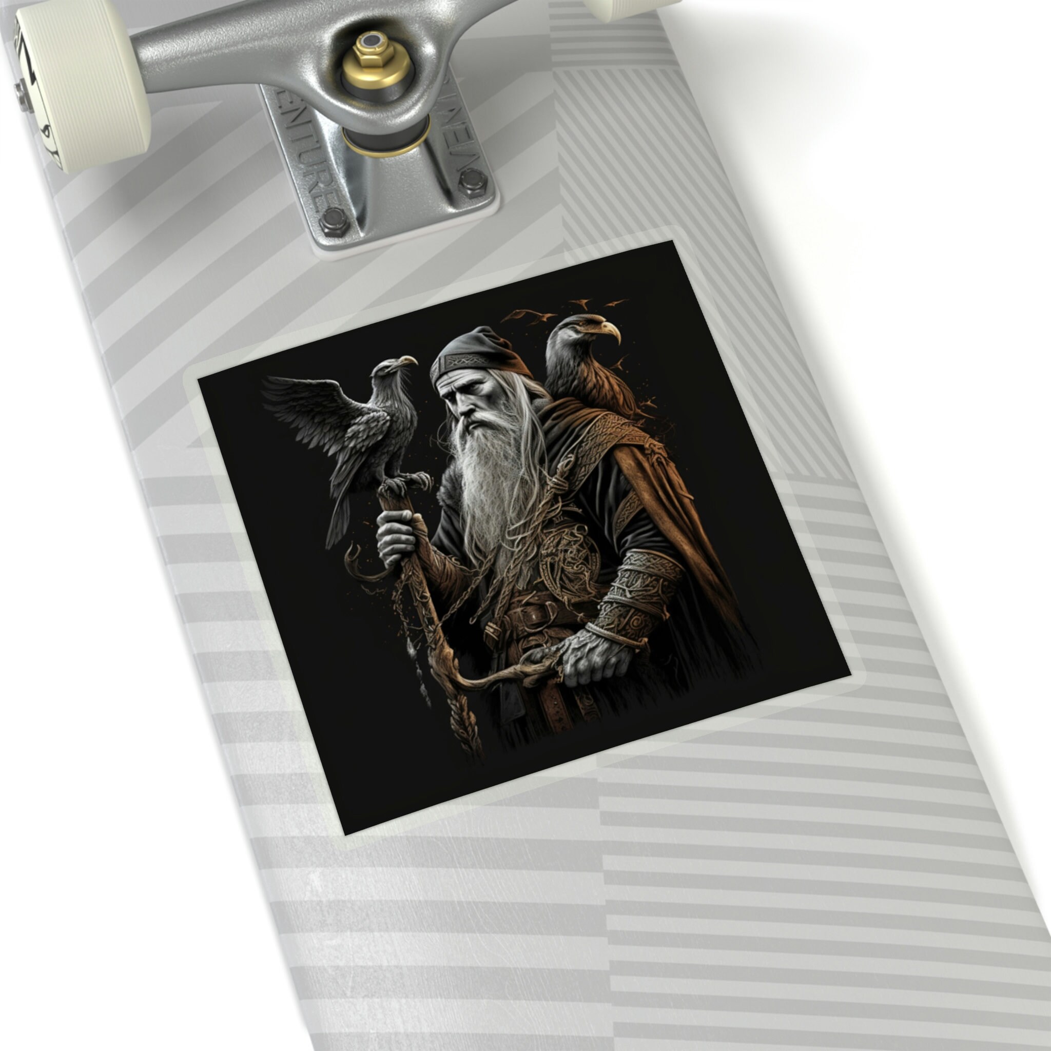 Odin Sticker, Vikings Valhalla, Odin, Norse Mythology Men's Sticker - Etsy