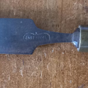 Vintage Quality Chisel in Good Used Condition Brass Furrel Made by ...