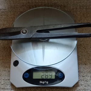 Antique Vintage Blacksmith Made Tin Snips Made of Wrought Iron in Good ...