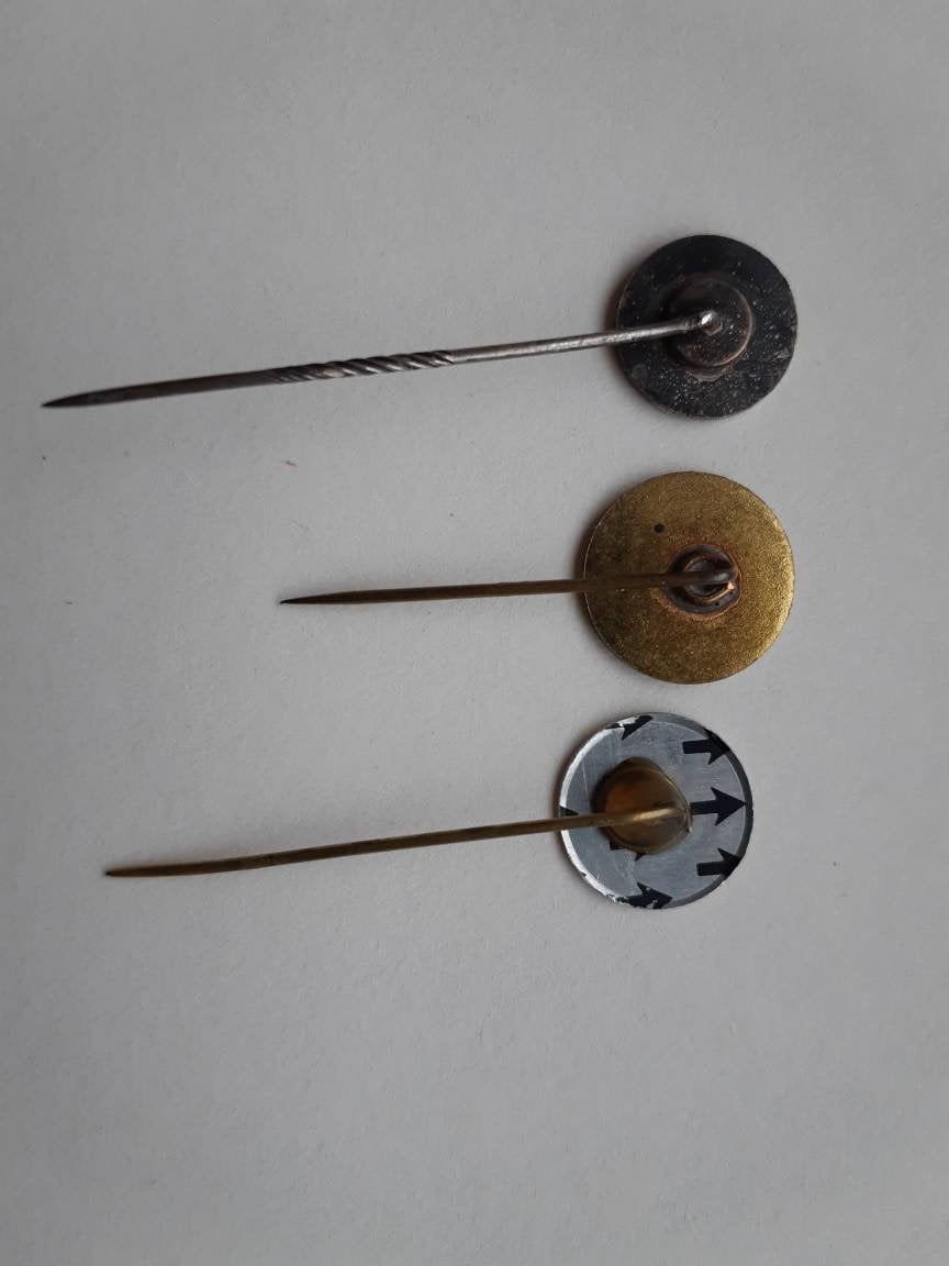 Shell and Caltex Stick Pin Badges - Etsy