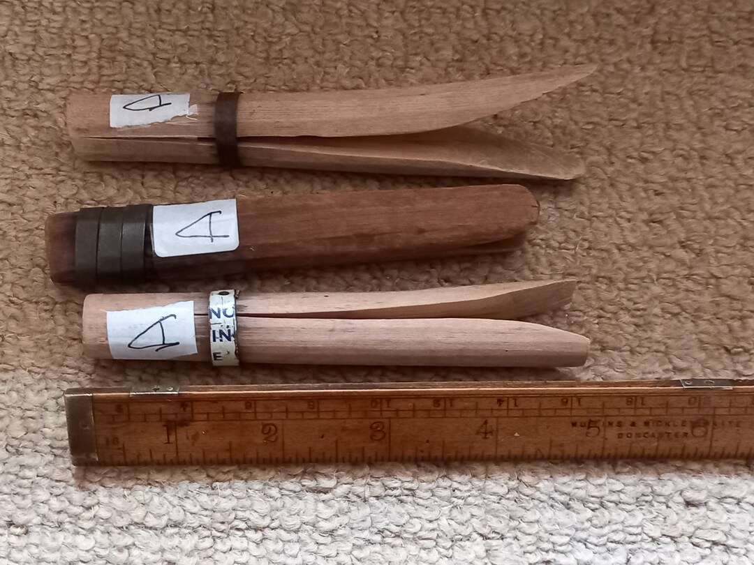 Vintage Gypsy Lucky Clothes Pegs From the 1900s Handmade From a Tree ...