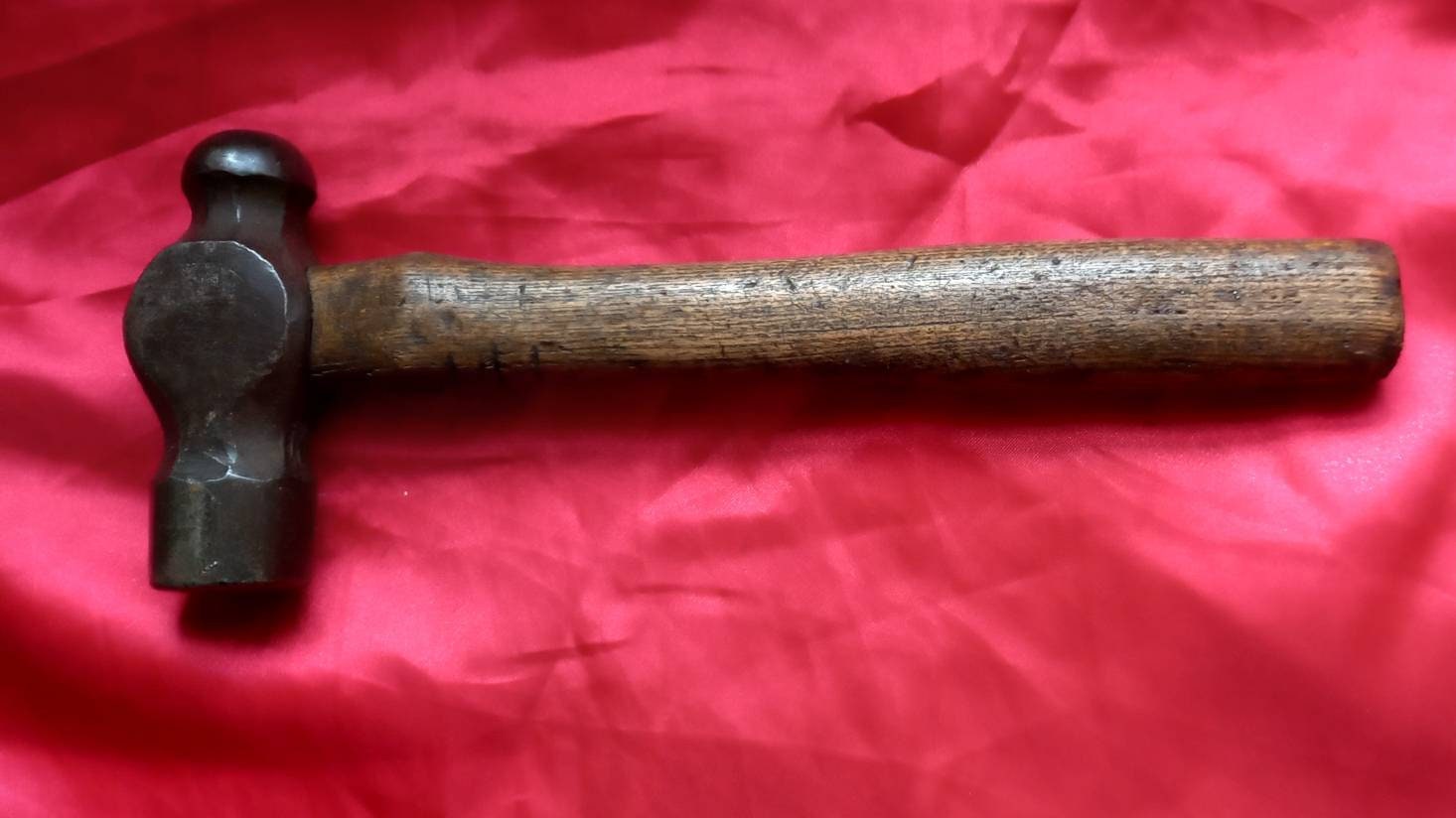 Vintage Solid Steel Tonga Hammer Ball Peen Hickory Shaft 1 and Half ...