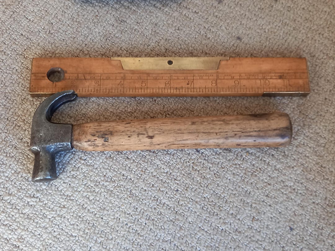 Vintage Claw Hammer, Small Claw Hammer Lovely Used Condition 392g in ...