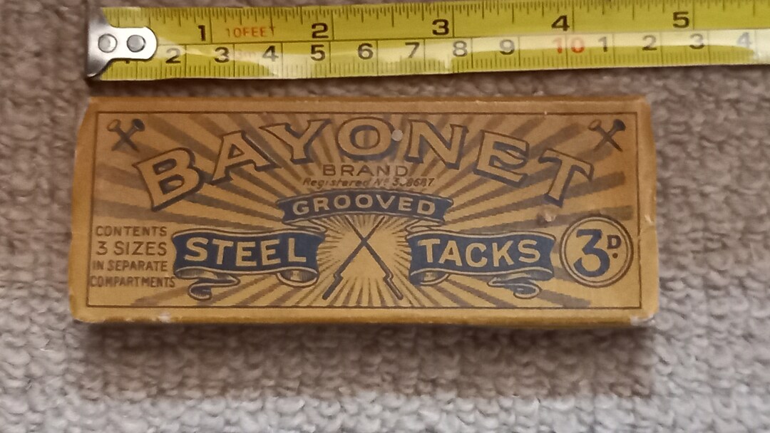 Antique, Bayonet ,advertising Original Box in Fabulous Condition - Etsy UK