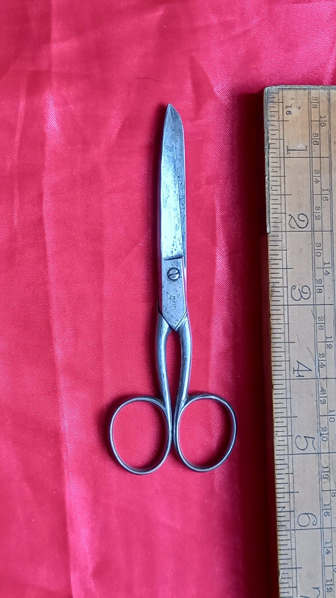 Vintage Platts Sheffield Scissors: Tailor Dressmaker Steel - Etsy