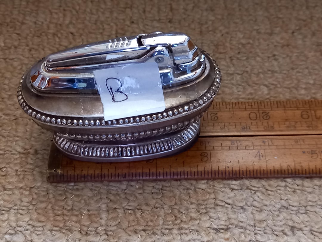 Vintage Ronson Queen Table Lighter Gas to Fill Selling for Spares or ...