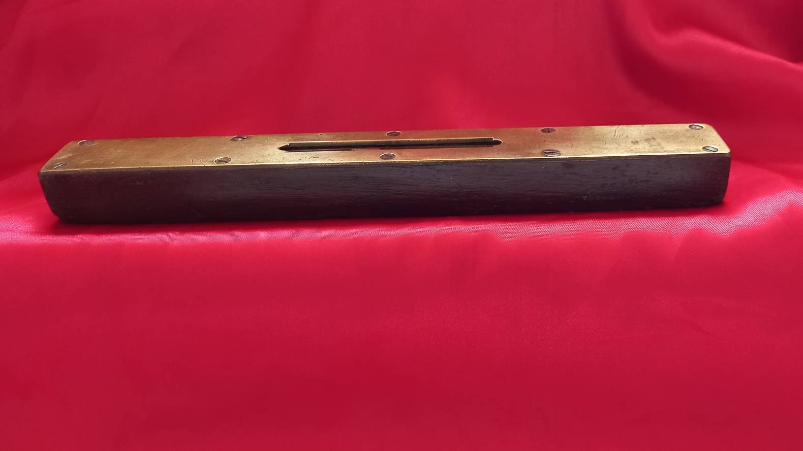 Antique John Rabone and Son Spirit Level Brass Faced Read the - Etsy