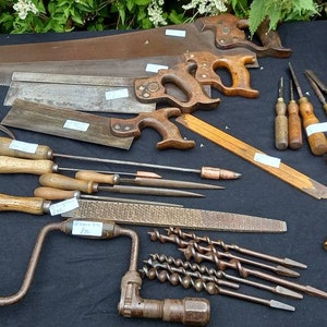 Antique Joiners Tool Kit With Tool Box. - Etsy UK