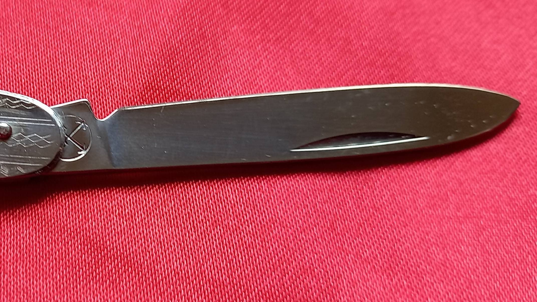 Vintage Steel Blade Pen Knife Vintage Penknife With Keyring - Etsy