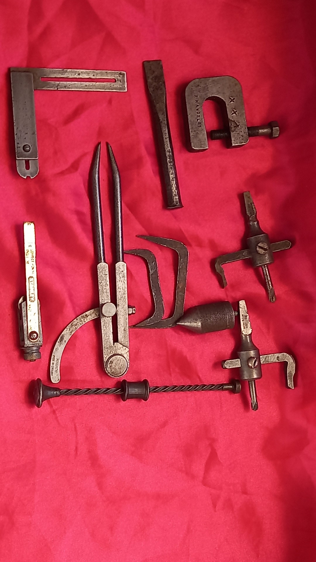 Vintage Antique Engineering Tools Priory Monument Stanley to Name a Few ...