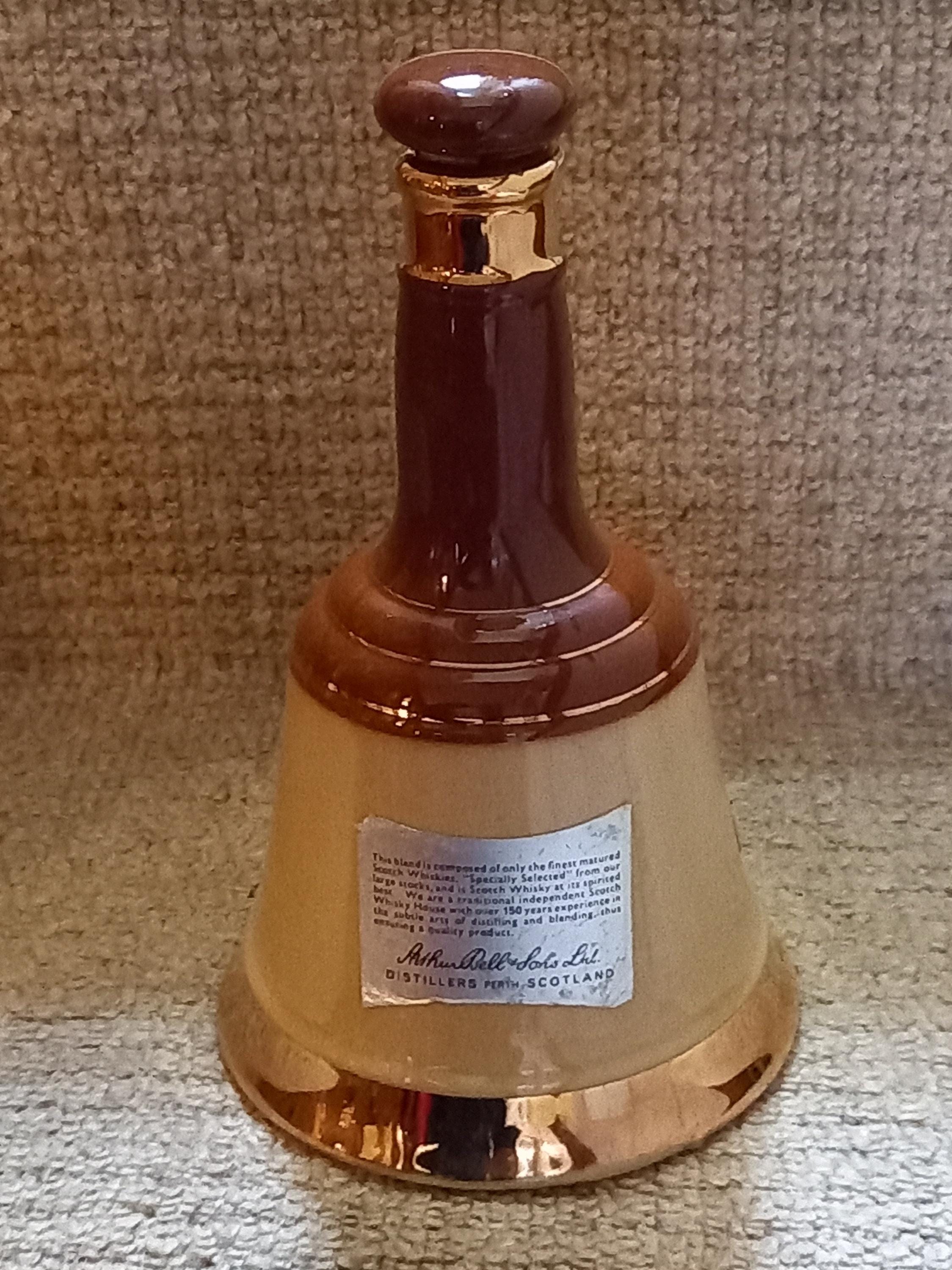Vintage Wade Bell's Old Scotch Whisky Established 1825 Stone Ware ...