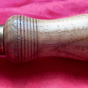 Vintage Tyzack Chisel Blade Eight and a Half Inches Long Ash Handles ...