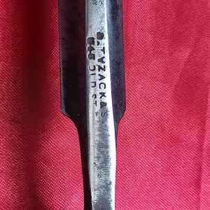 Vintage Tyzack Chisel Blade Eight and a Half Inches Long Ash Handles ...
