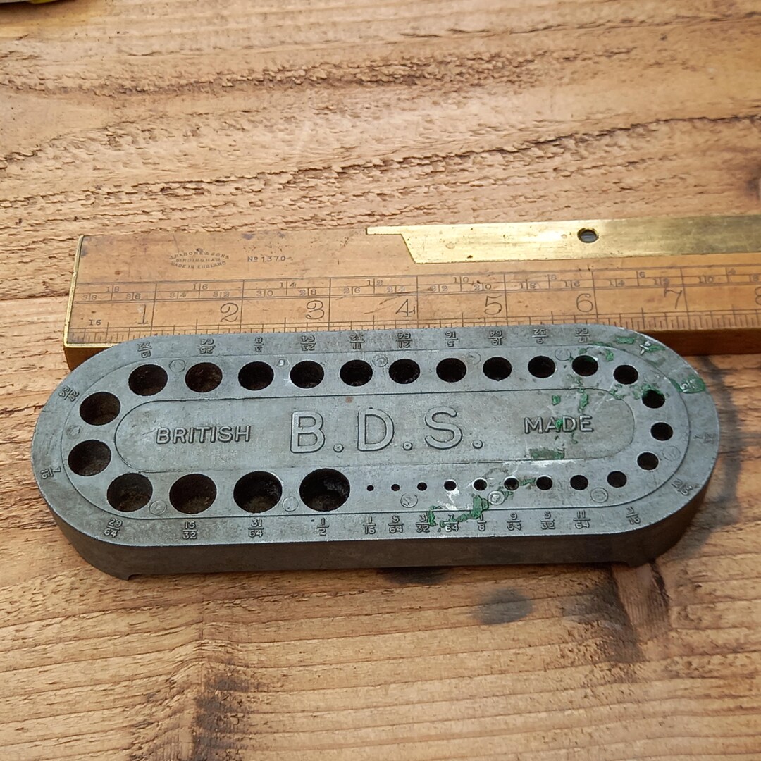 Sized Cast Alloy Drill Bit Stand British Made, British Made Sized Cast ...