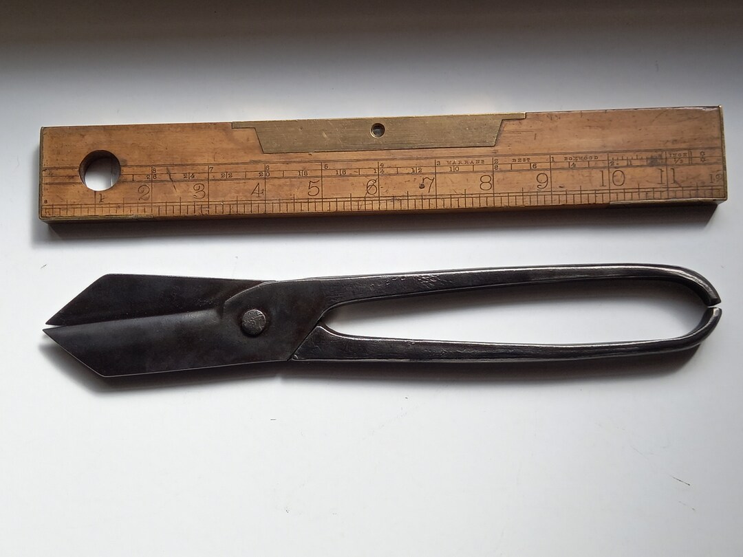 Vintage Tin Shears Blacksmith Tools, Tinsmith Car Boady Builder Richard ...