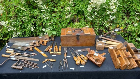 Antique Joiners Tool Kit With Tool Box. - Etsy UK
