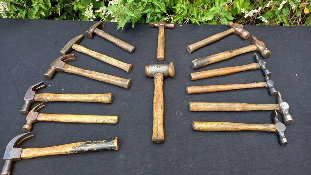 Vintage Hammer Collection: 1930s-50s Tool Display - Etsy