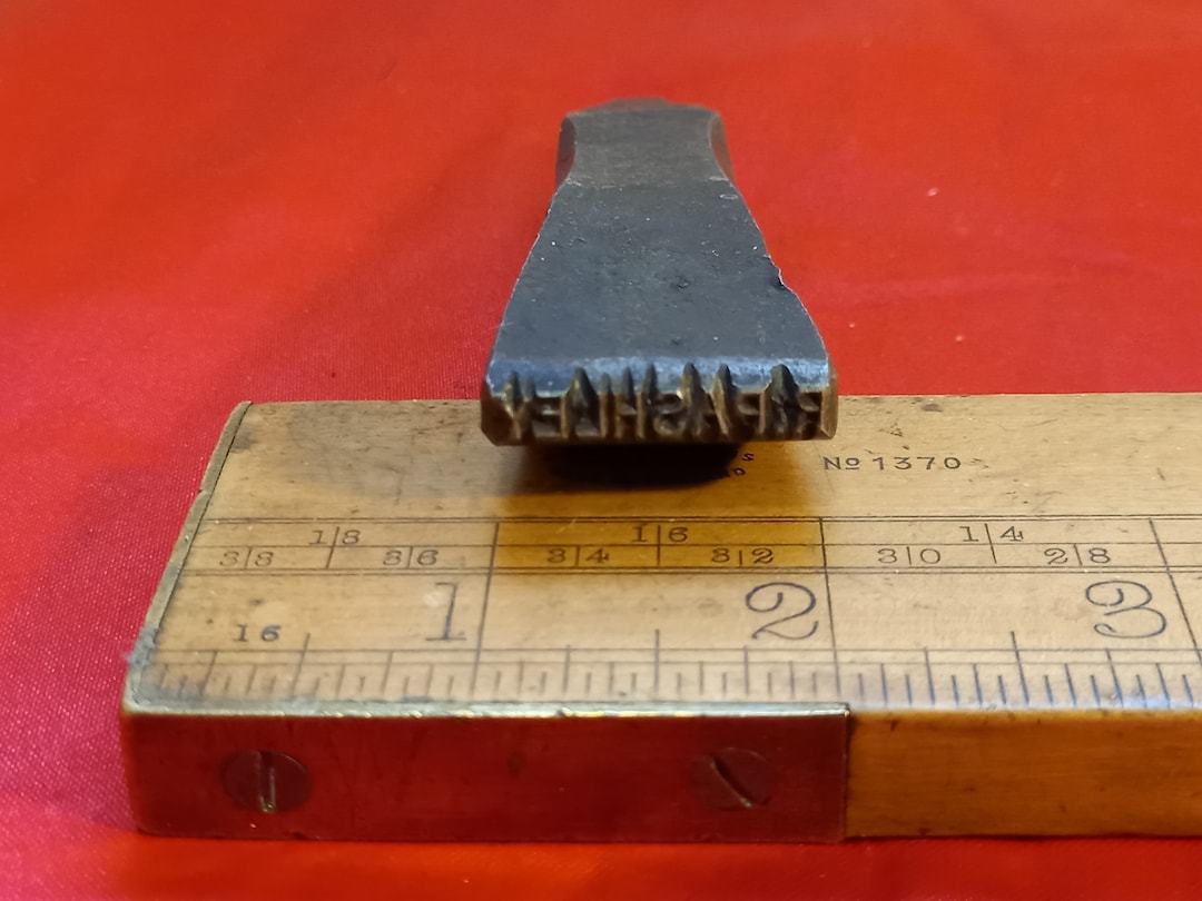 Vintage Name Stamp R Pashley Good Condition for Stamping Wooden Tool to ...