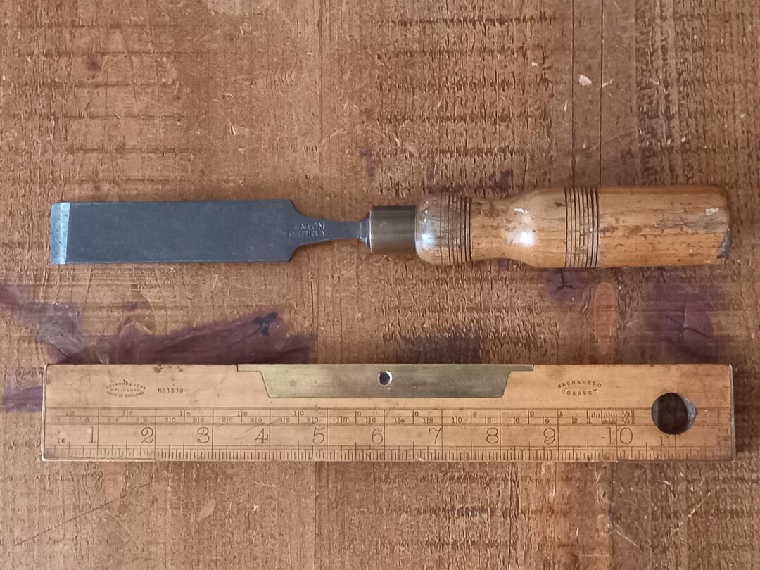 Vintage Quality Chisel in Good Used Condition Brass Furrel Made by ...