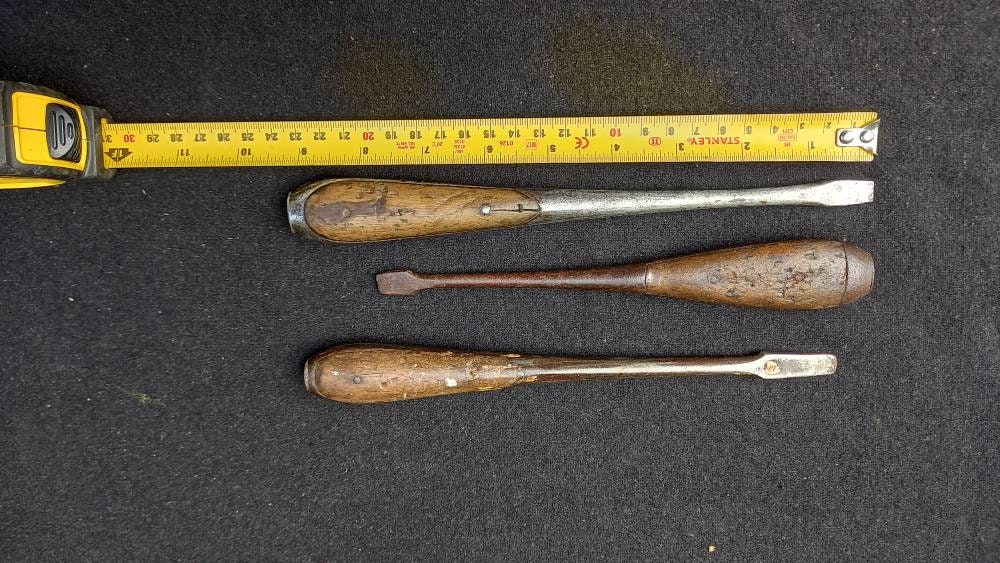 3 Vintage Screwdrivers Used in the MG Tool Kit. by Several Different ...