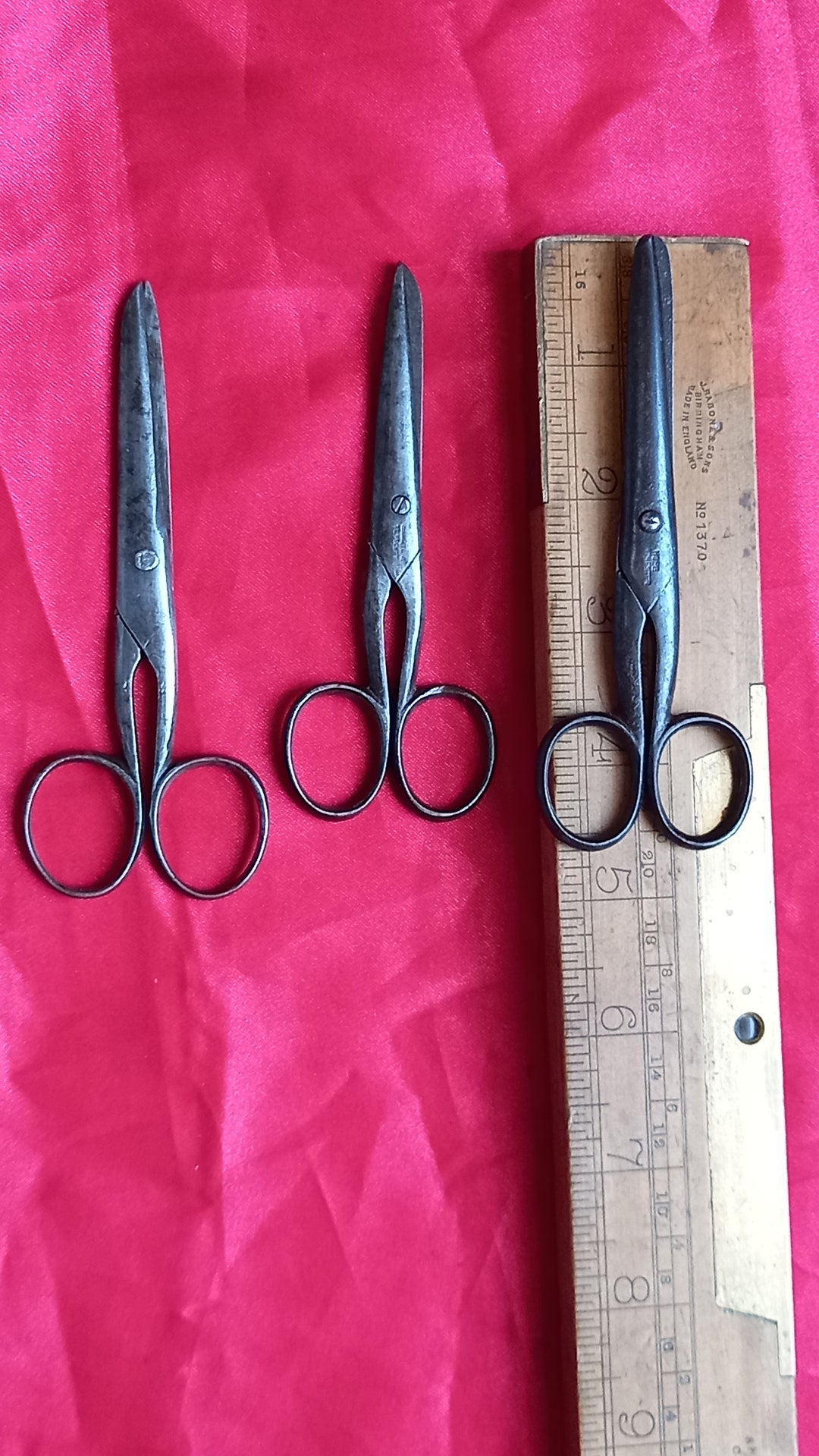 Antique Vintage Craft Scissors the Type Old Schools Would Have Used All ...