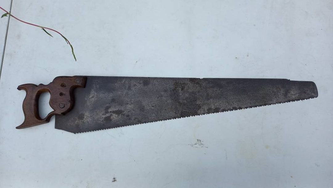 Rare Early Saw Look for the Tongue on the Handle Which is Totally ...
