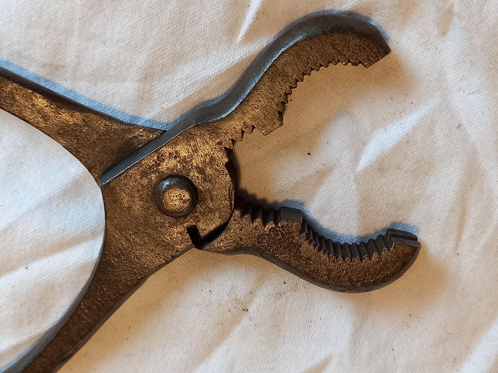 Antique Gas Fitting Pliers: Vintage Tool Box Addition - Etsy